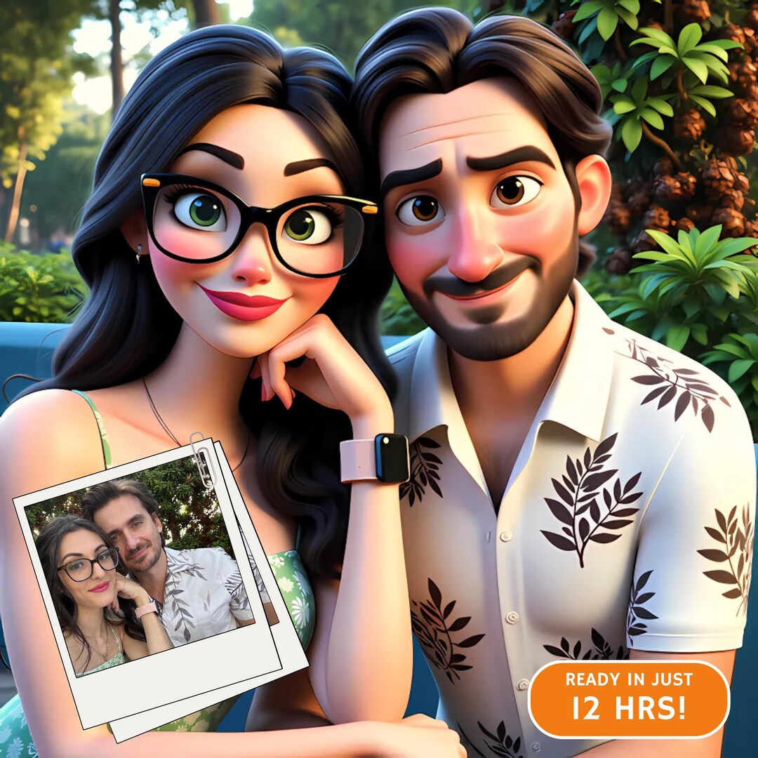 Custom Cartoon Animation, Cartoon Style Portrait From Photo, Cartoon ...