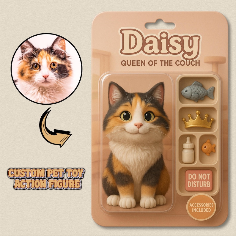 Custom Pet Action Figure, Personalized Dog Figurine, Custom Toy Figure ...