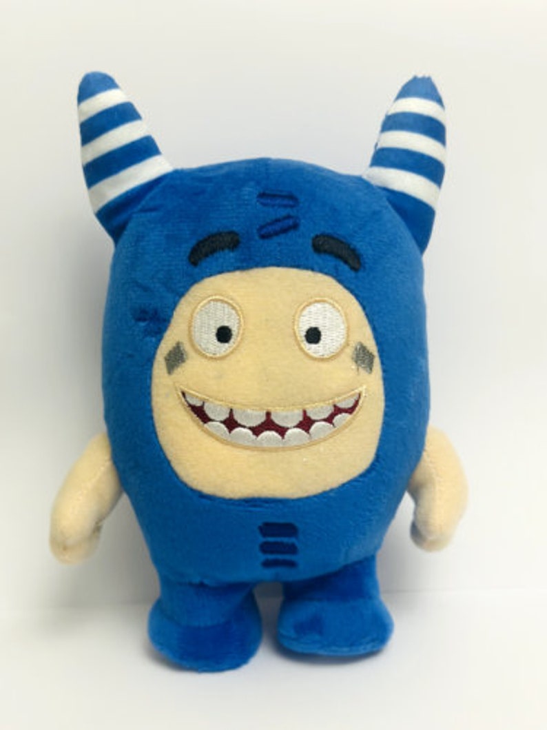 ODDBODS Plush Cartoon POGO Cute Plushies 18cm Toy Action Figure BLUE ...