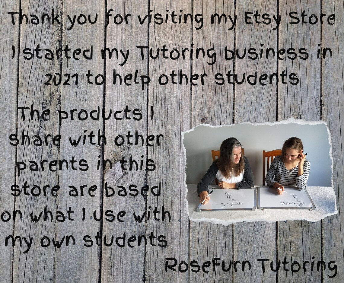 Printable Maths Times Tables Lists Instant Download A4 or US Letter ...