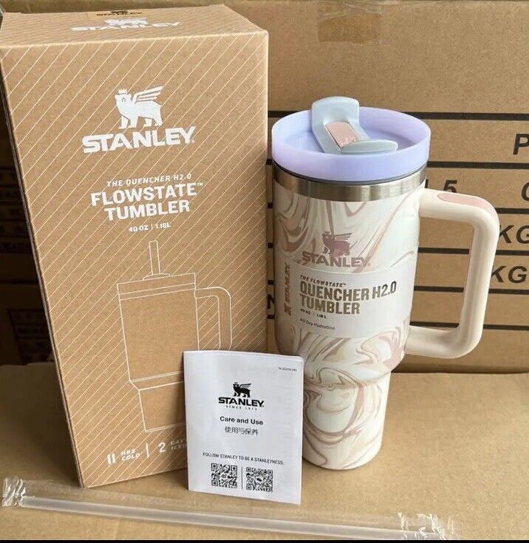 Stanley Tumbler Rose Quartz Swirl 40oz - Etsy