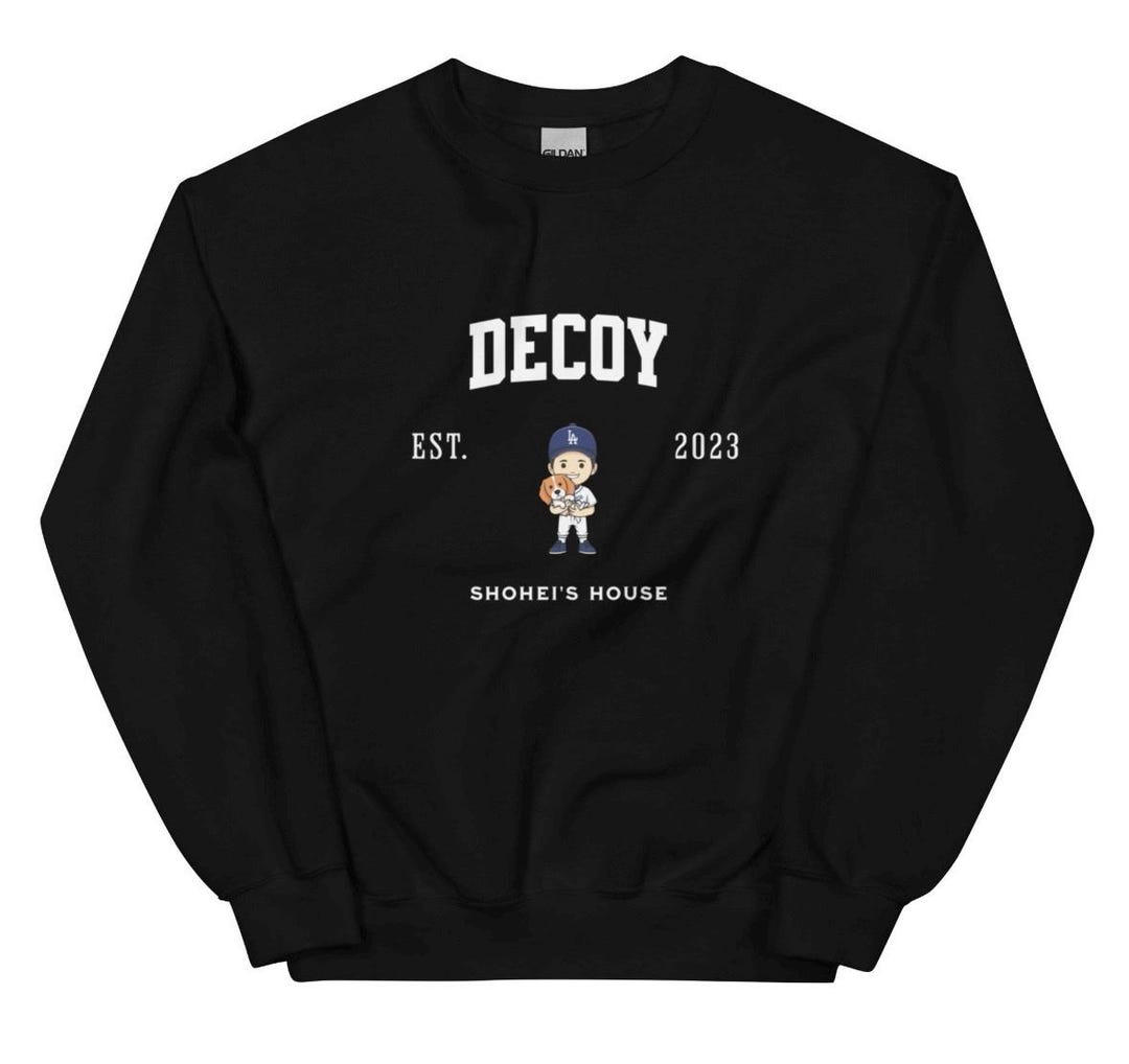 Shohei Ohtani and Decoy Dodgers Crew Sweatshirt - Etsy