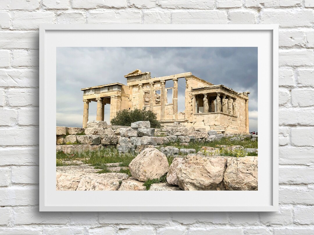Athens Greece Acropolis Photo Print | Temple of Athena | Athens Color ...