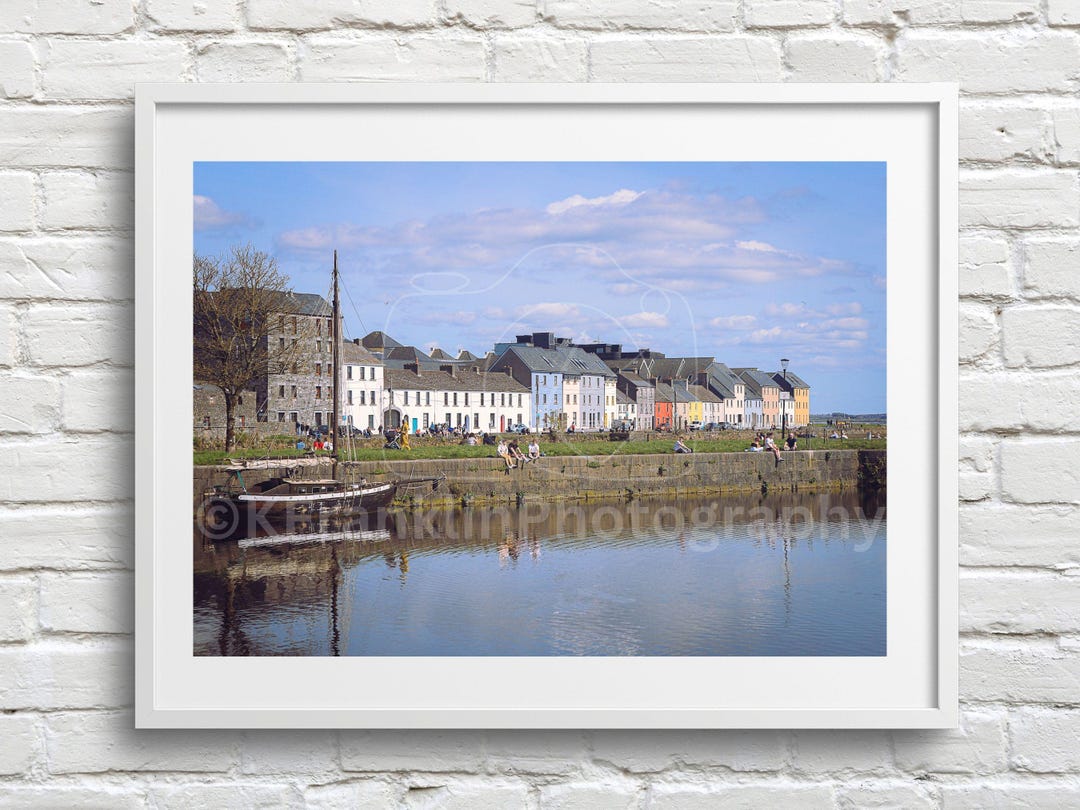Claddagh Quay the Long Walk: Galway, Ireland - Etsy UK