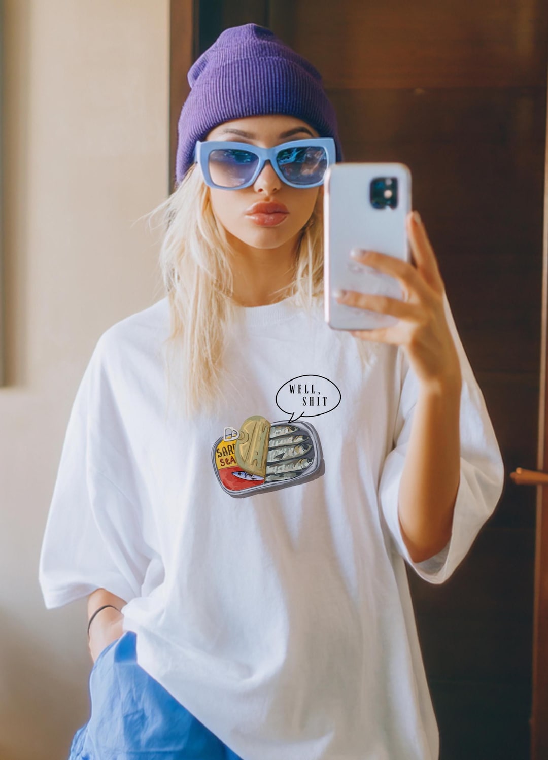Fisherman Aesthetic Sardine Les Sardines Tinned Fish Shirt Chronic ...