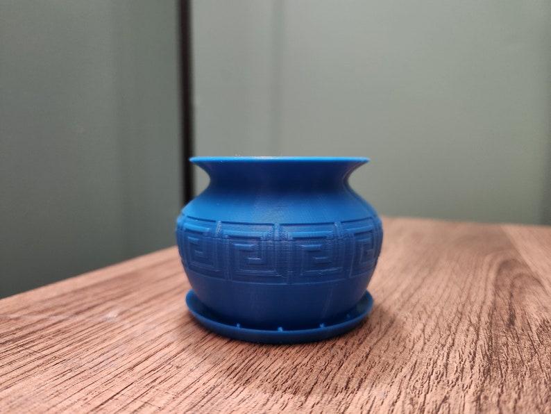 Grecian Planter Pots With Built in Saucer - Etsy