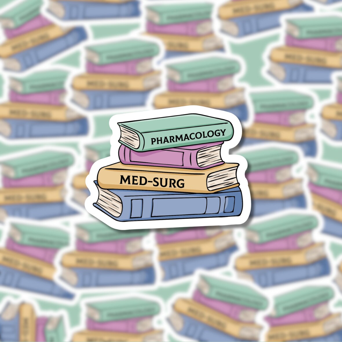 Nursing Student Sticker Pack 6nursing School, Nurses Week, Back 2 ...