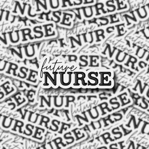 Nursing Student Sticker Pack (6)-nursing School, Nurses Week, RN LPN ...