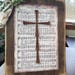 Hymn Decor Blessed Assurance in the Garden Old Rugged Cross Easter ...