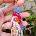 Farm Chicken Beaded Fringe Chandelier Earrings - Etsy