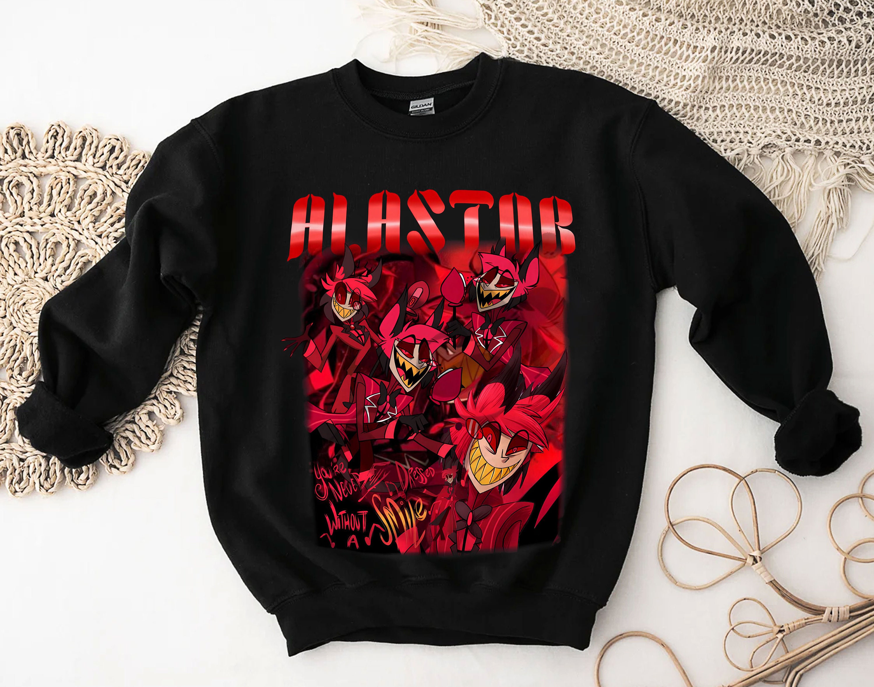 Alastor Bootleg Shirt, Alastor Hazbin Hotel Shirt, Alastor Helluva Boss ...