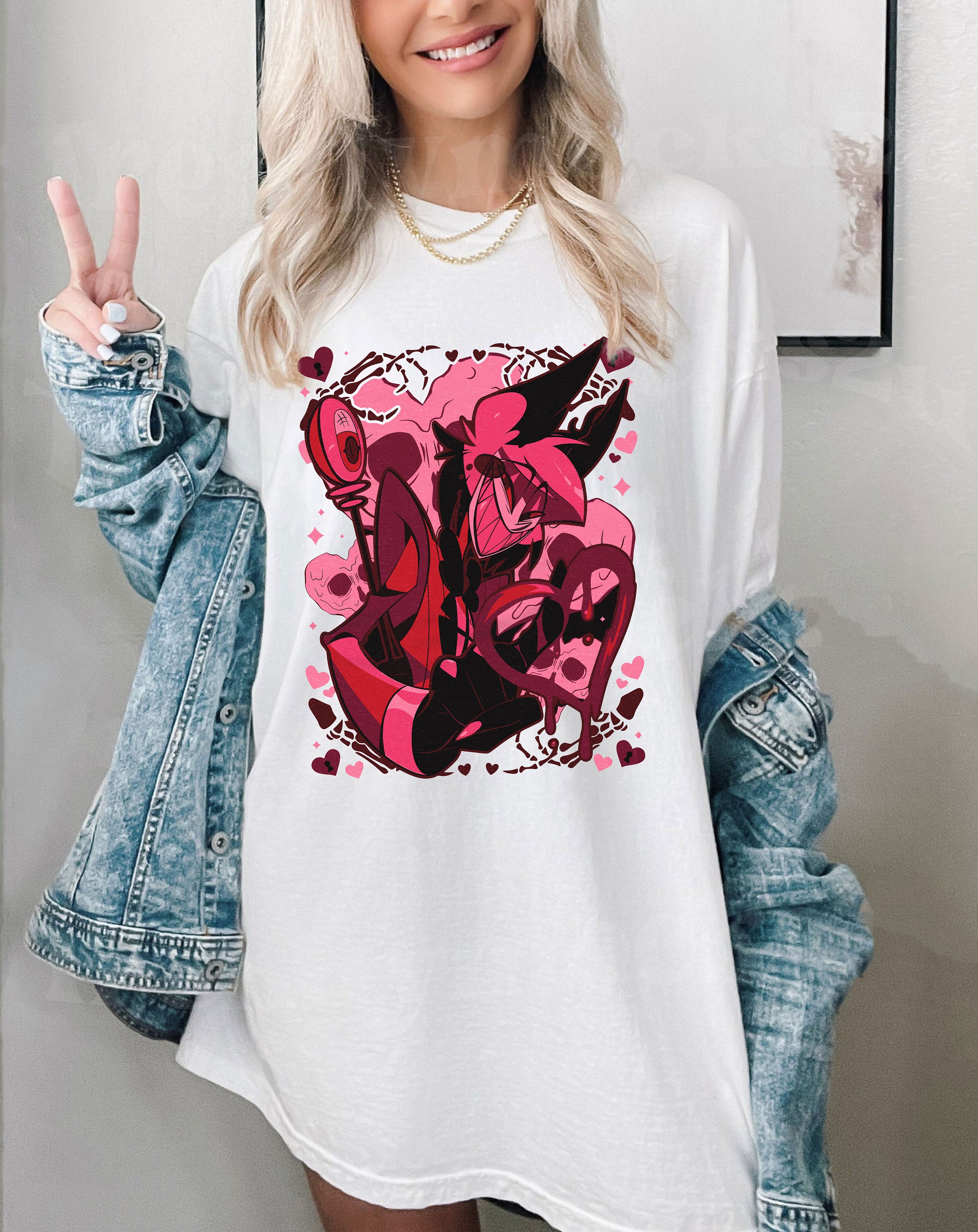 Alastor Shirt, Alastor Hazbin Hotel Shirt, Alastor the Radio Demon Tee ...