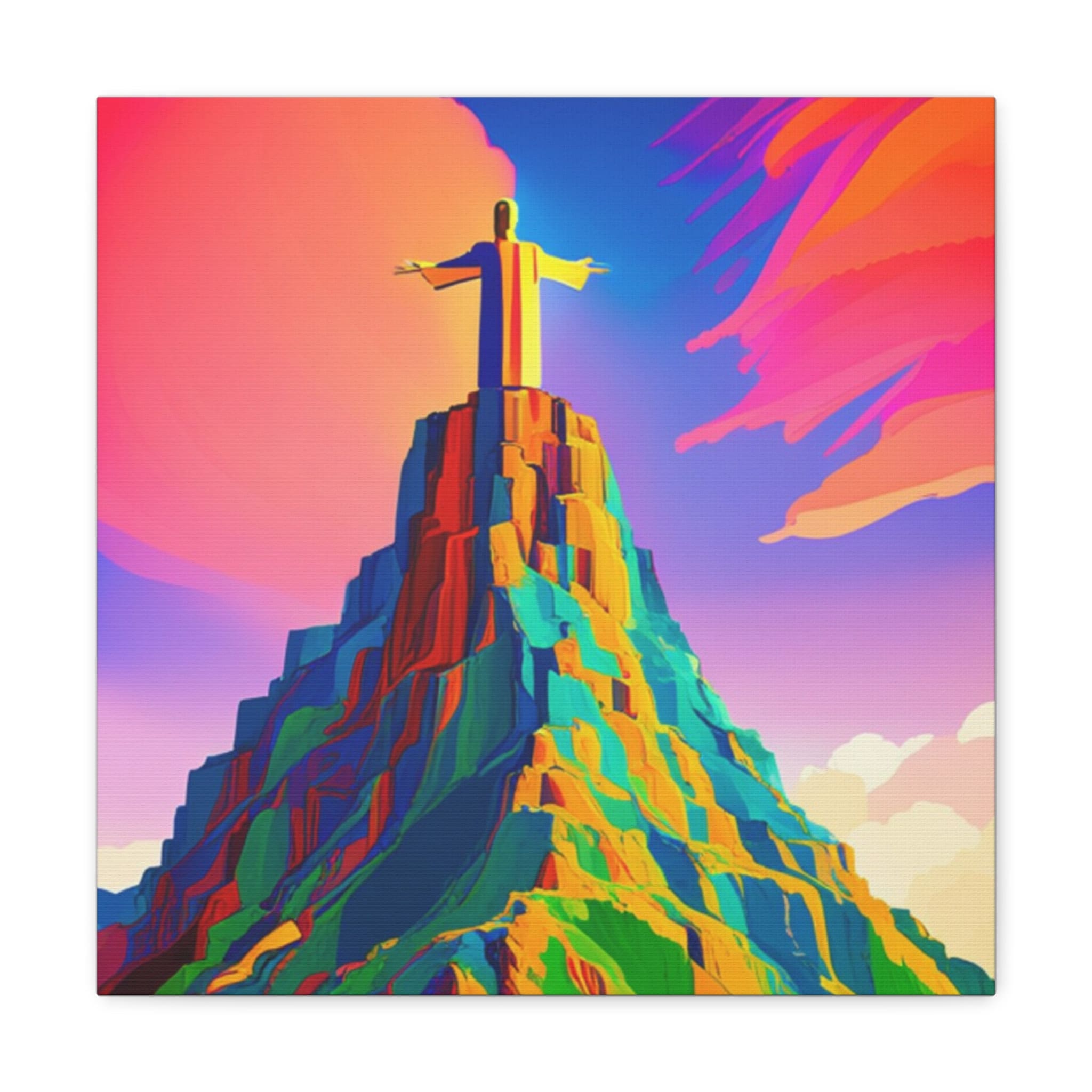 Christ the Redeemer Jesus Christian Brazil Rio De Janeiro Statue Art ...