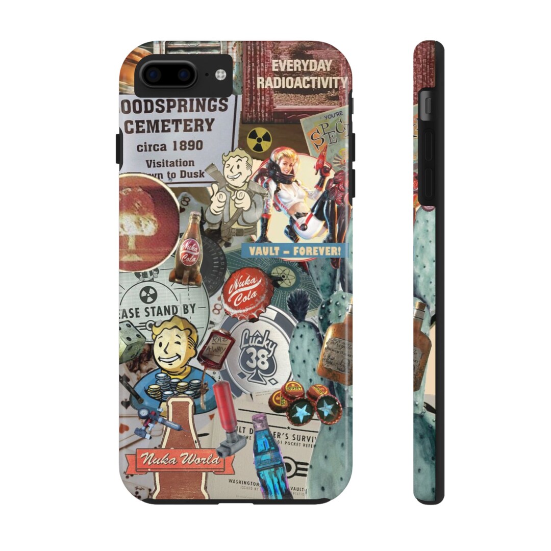 Fallout Phone Case Fallout Pip Boy Nuke Cola Phone Case Scrapbook ...