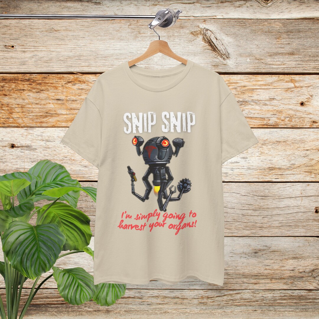 Fallout Shirt Snip Snip Retro Gaming Graphic Tee Gift for Fallout Fan ...