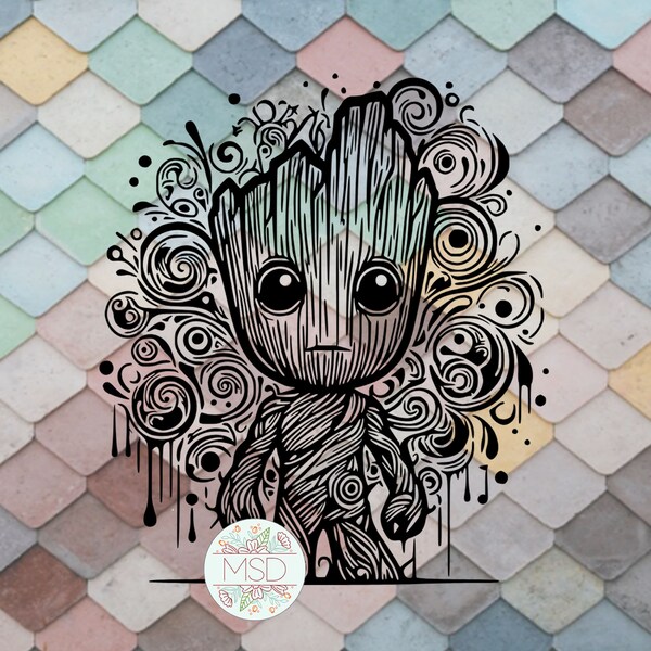 Groot Svg - Etsy