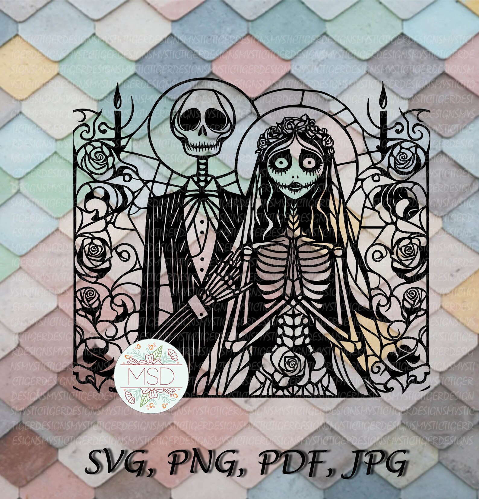 Corpse Bride Jack Skellington Fan Art 1 Nightmare Before Christmas SVG ...