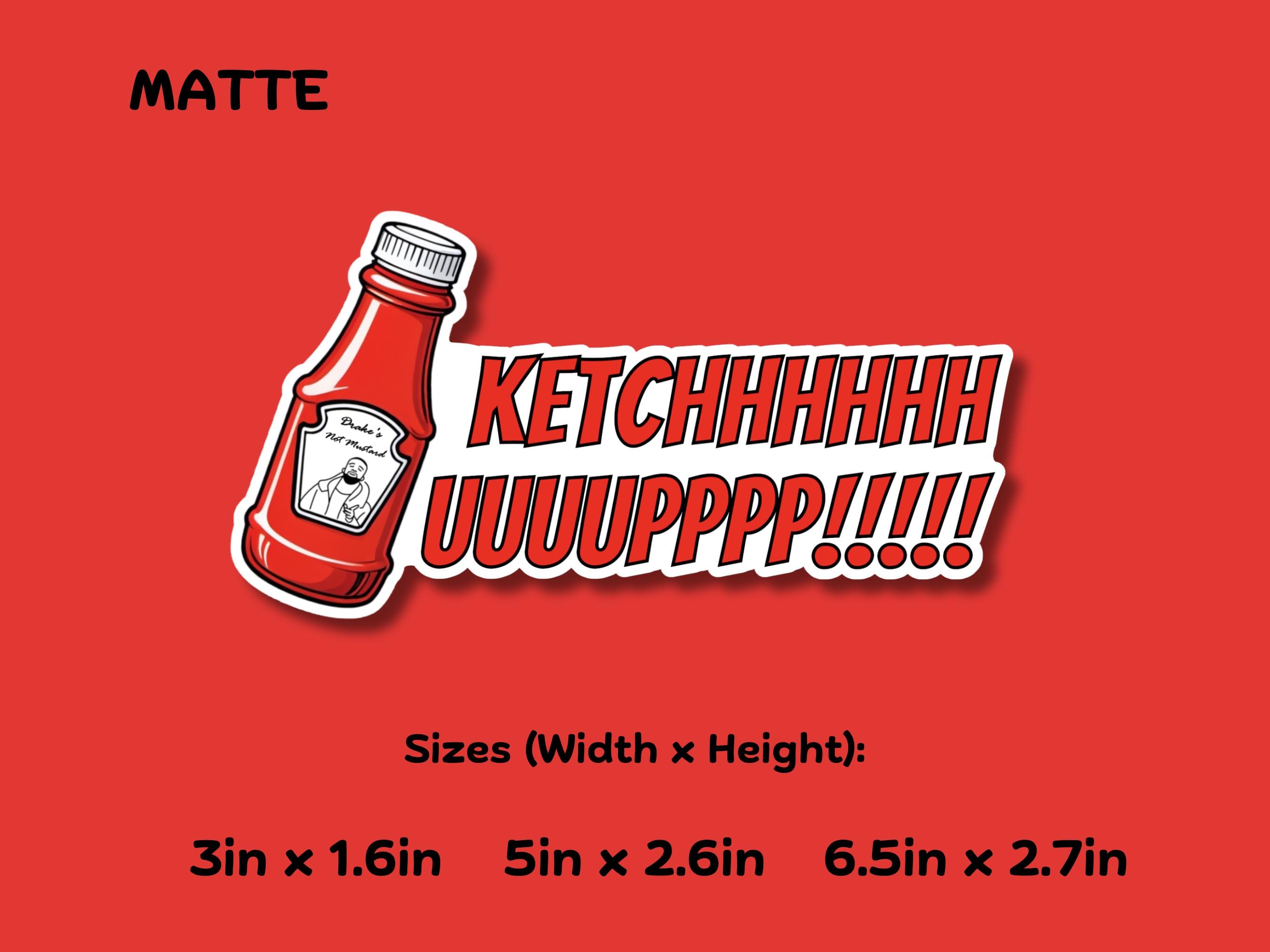 MUSTARD Sticker Inspired by Kendrick Lamar's 'TV Off' Durable Matte ...