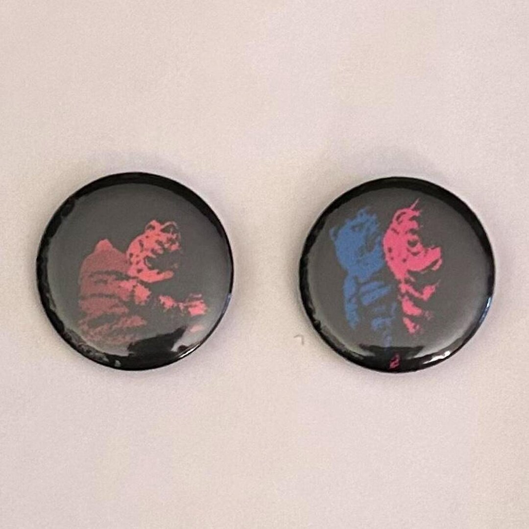 Fat Lasagna Orange Cat Plush Album Cover Pins - Etsy