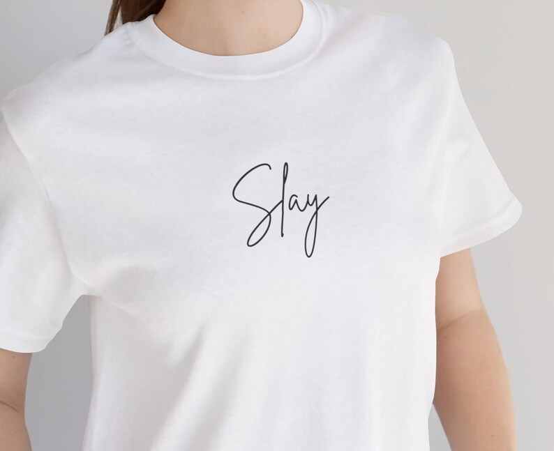 SLAY T-shirt, Gen Z Slang, Trending Meme Shirt, Gift for Her ...