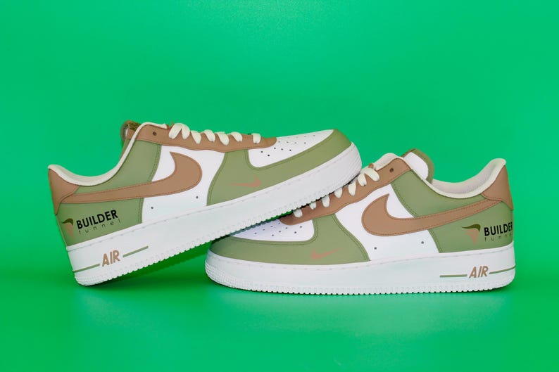 Custom Corporate Themed Af1s Shoes (add Your Personalized Design or ...