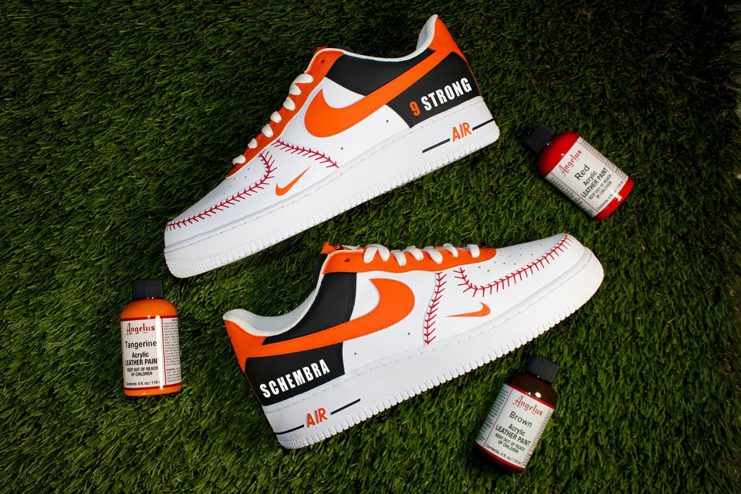 Custom Baseball Themed AF1 Shoes - Design Your Own - Etsy