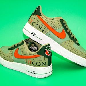 Custom Corporate Themed Af1s Shoes - Add Your Personalized Design or ...