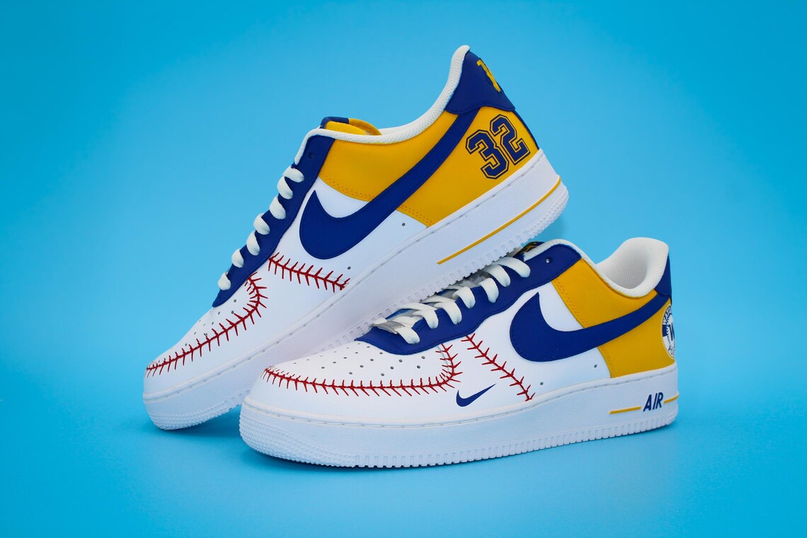 Custom Baseball Themed AF1 Shoes - Design Your Own - Etsy