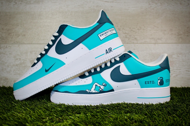 Custom Corporate Themed Af1s Shoes (add Your Personalized Design or ...