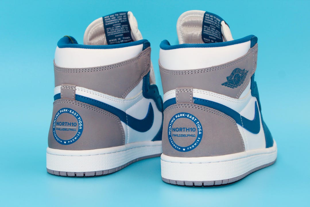 Custom Corporate AJ1 Retro High Shoes - Add Your Personalized Design or ...