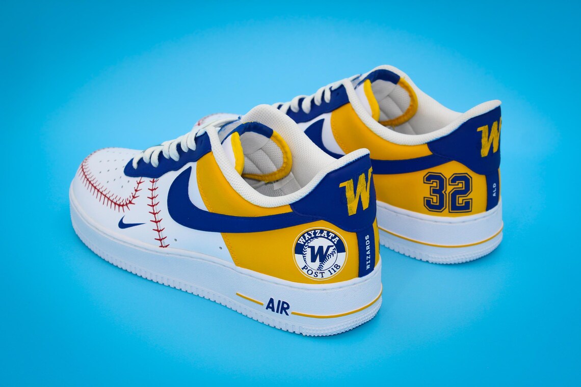 Custom Baseball Themed AF1 Shoes - Design Your Own - Etsy
