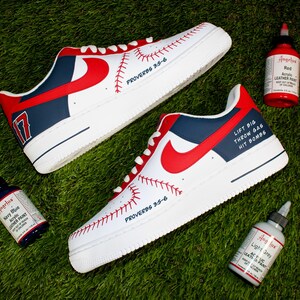 Custom Baseball Themed AF1 Shoes - Design Your Own - Etsy