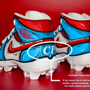 Create Your Own - Kids Cartoon Jordan 1 Cleats - Etsy