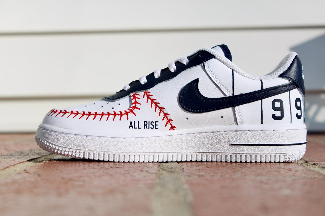 Custom Baseball Themed AF1 Shoes - Design Your Own - Etsy