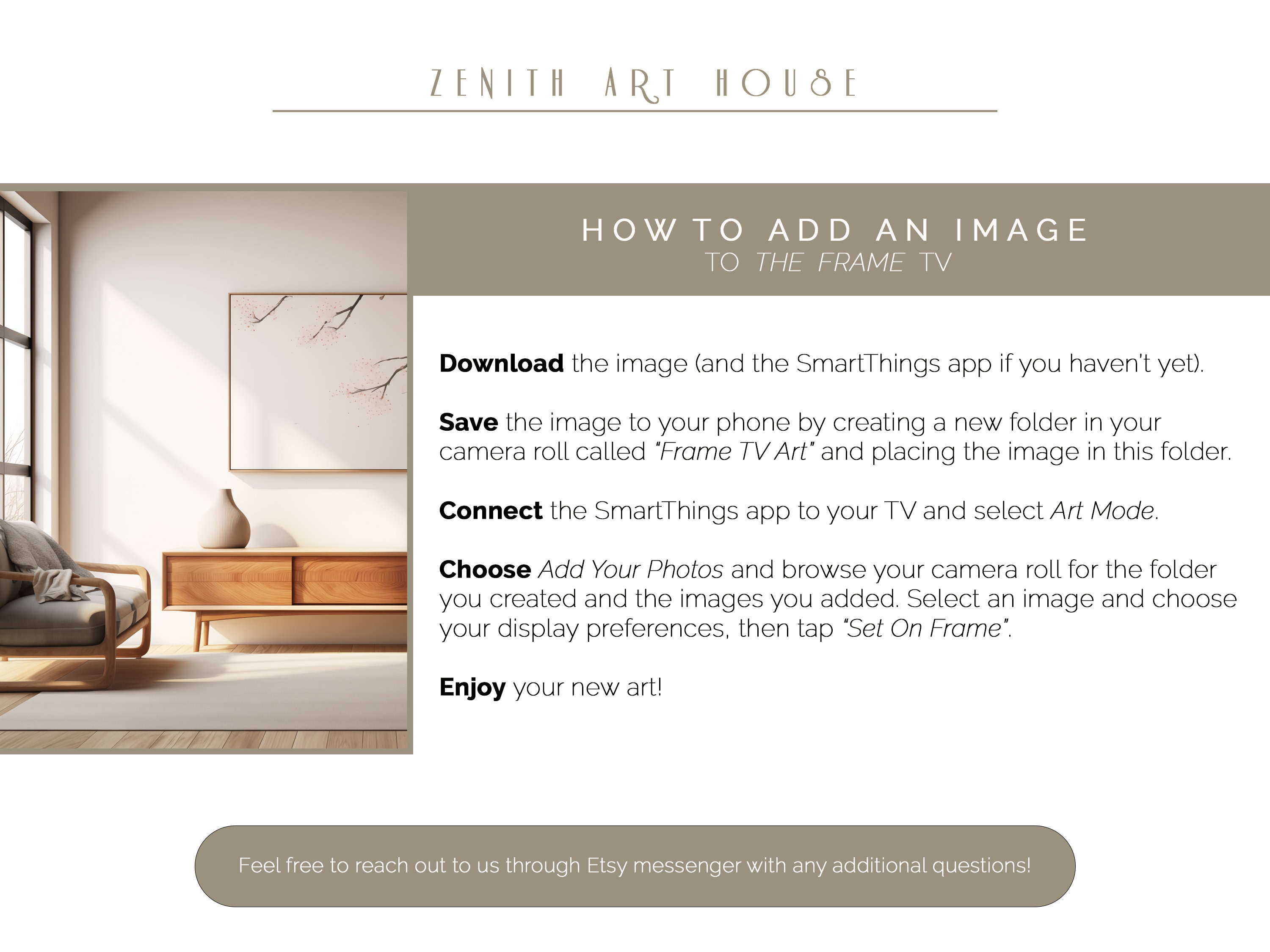Impasto Abstract Beach Painting | Samsung FRAME TV Art, Modern Neutral ...