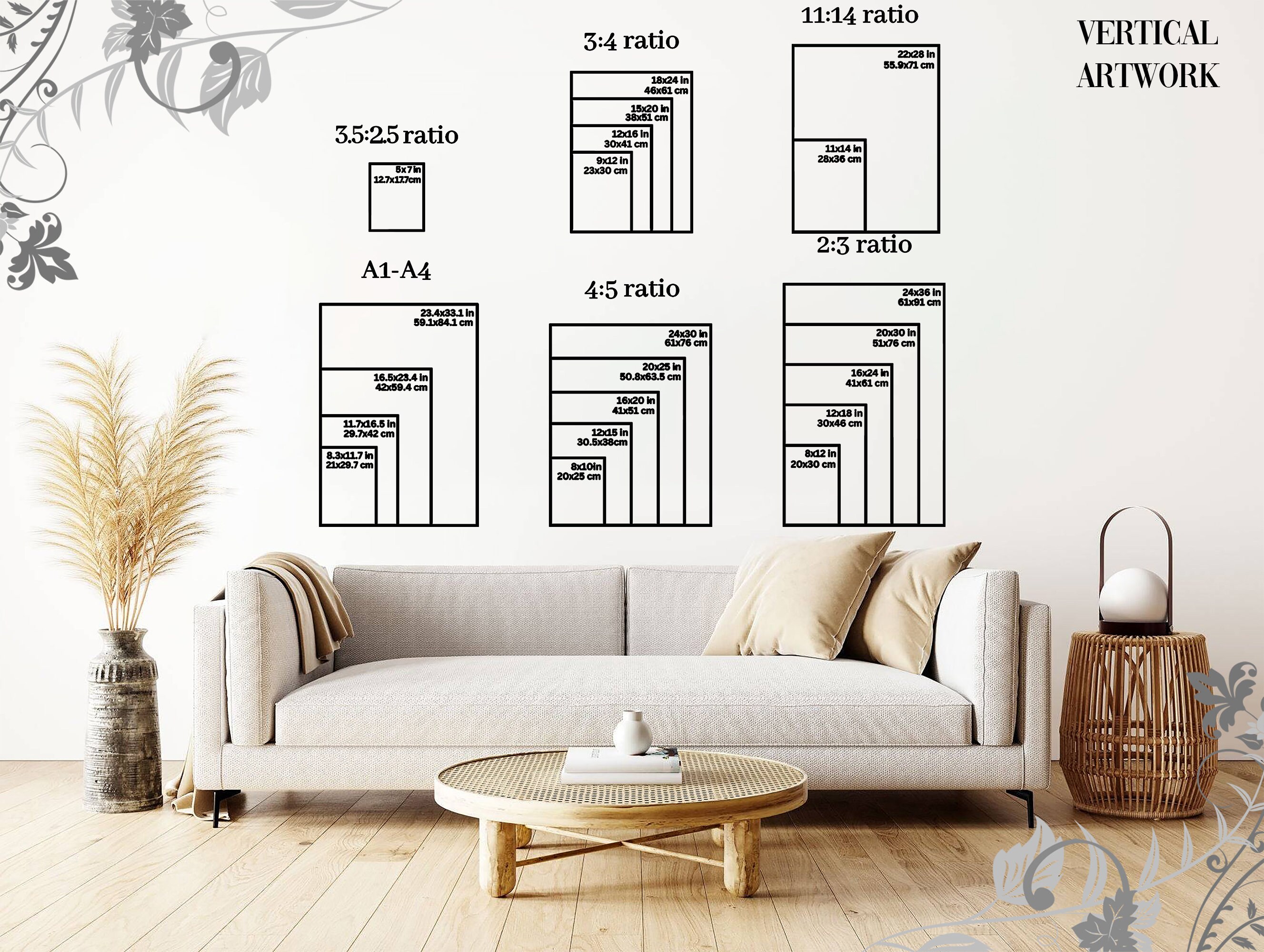 Watercolor Painting Beautiful Desert Mountain Range Cactus Rock Brush ...