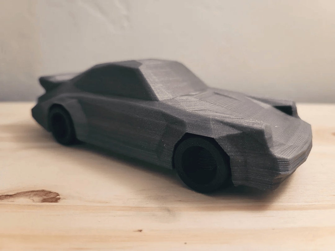 Porsche 911 Turbo Car Model Low Poly Design - Etsy
