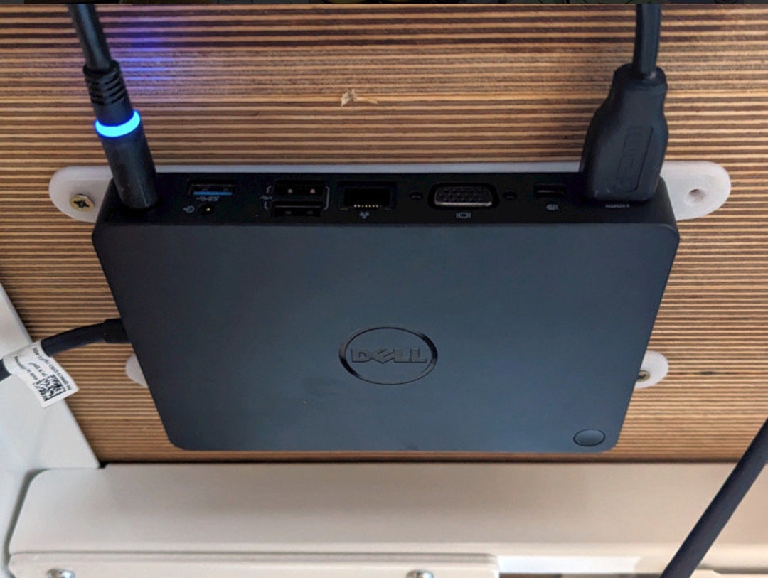 Under-desk or Wall Mount for Dell WD15 Great Space Saving Solution - Etsy