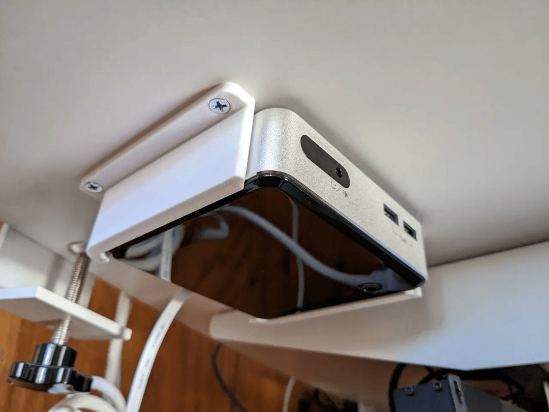 Intel NUC Desk Mounting Bracketintel NUC Desk Mount Bracket Under Desk ...