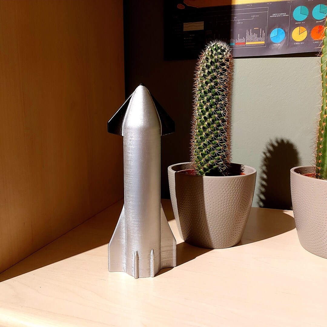 SPACEX Starship Model Desk Accessory Display Piece for Space and ...