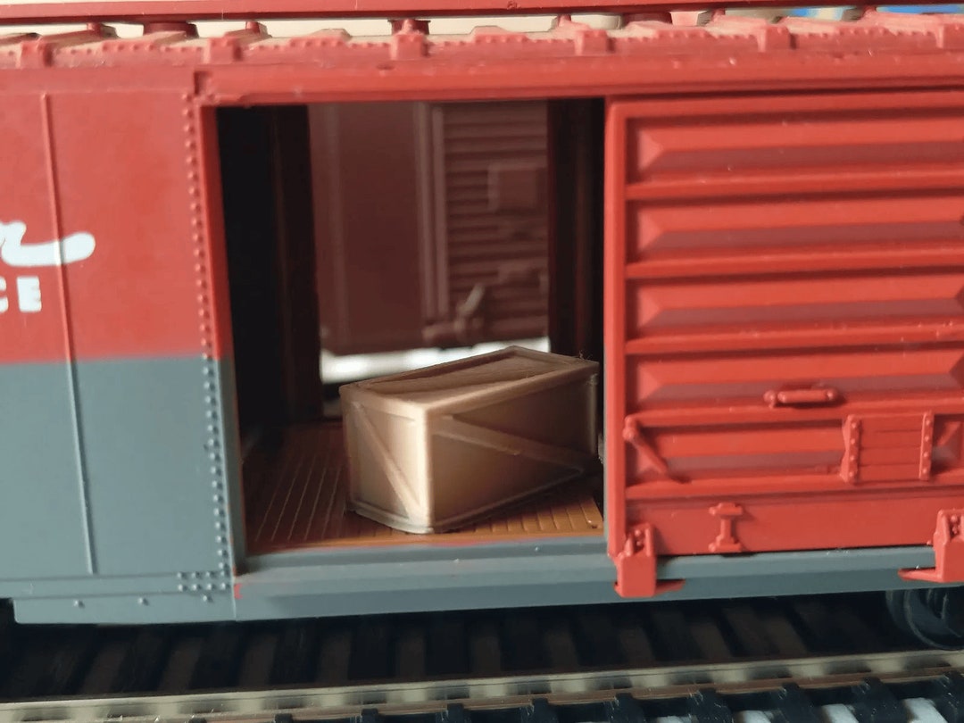Ho Scale Large Shipping Crate Large Ho Scale Shipping Crate Perfect for ...