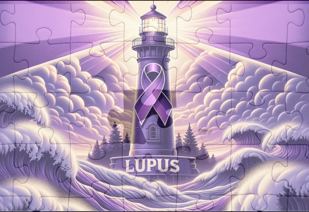 Lupus Awareness 120-piece Puzzle Guiding Light in the Storm - Etsy