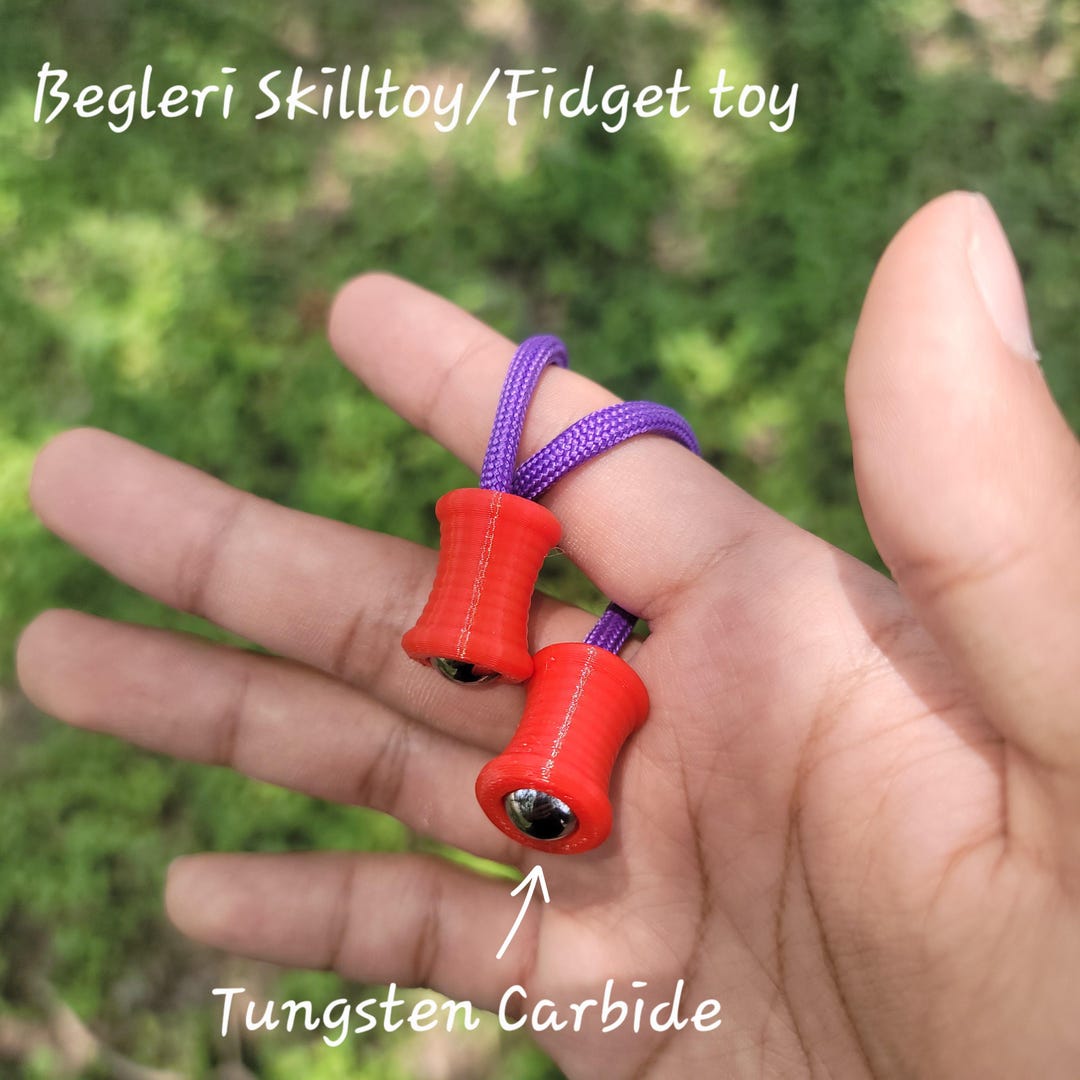 TPU Begleri Fidget Toy - Tungsten Carbide Weighted Skill Toy With ...