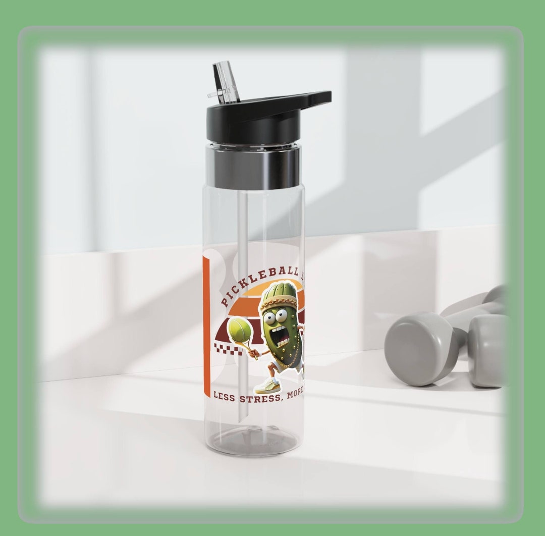 Pickle Cup, Pickleball Tumbler, Pickle Gifts, Water Bottle, Dink More ...