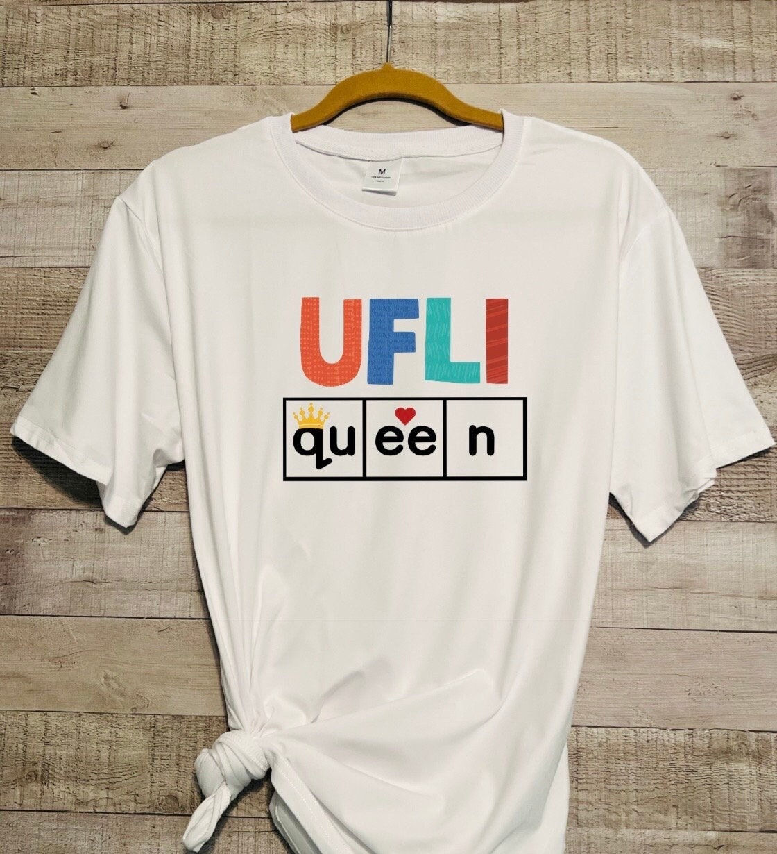 UFLI Queen Teacher Shirt for Teacher Appreciation Shirt for Teacher ...