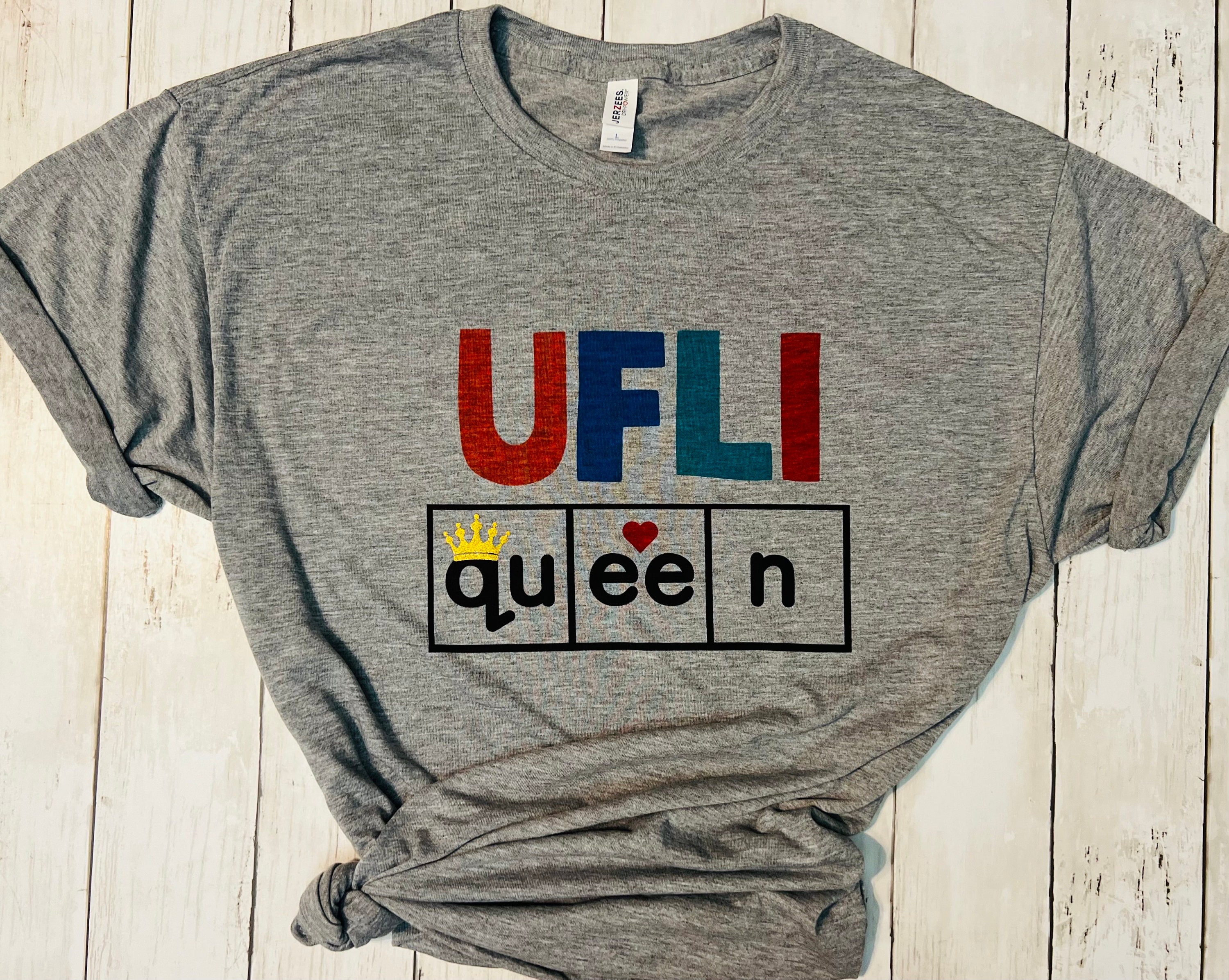UFLI Queen Teacher Shirt for Teacher Appreciation Shirt for Teacher ...