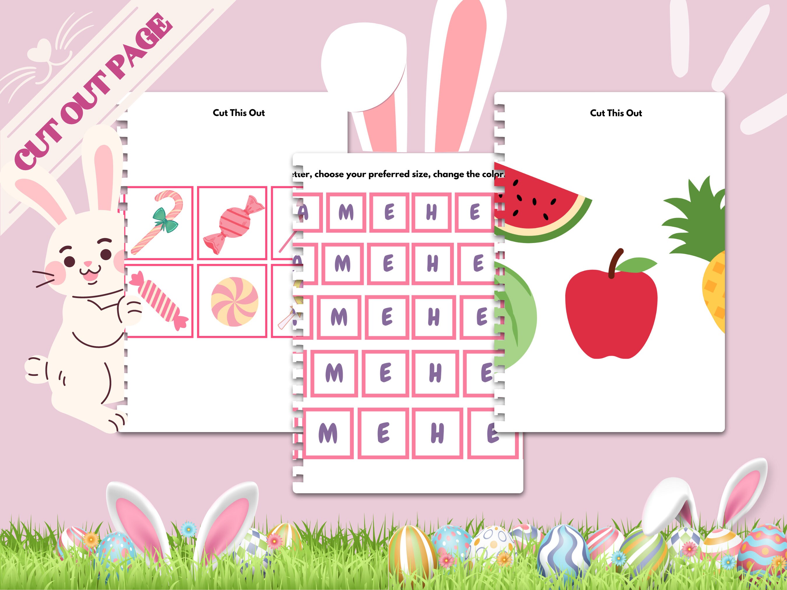 Editable/ Printable/personalized Benny Bunny's Thank You Adventure ...