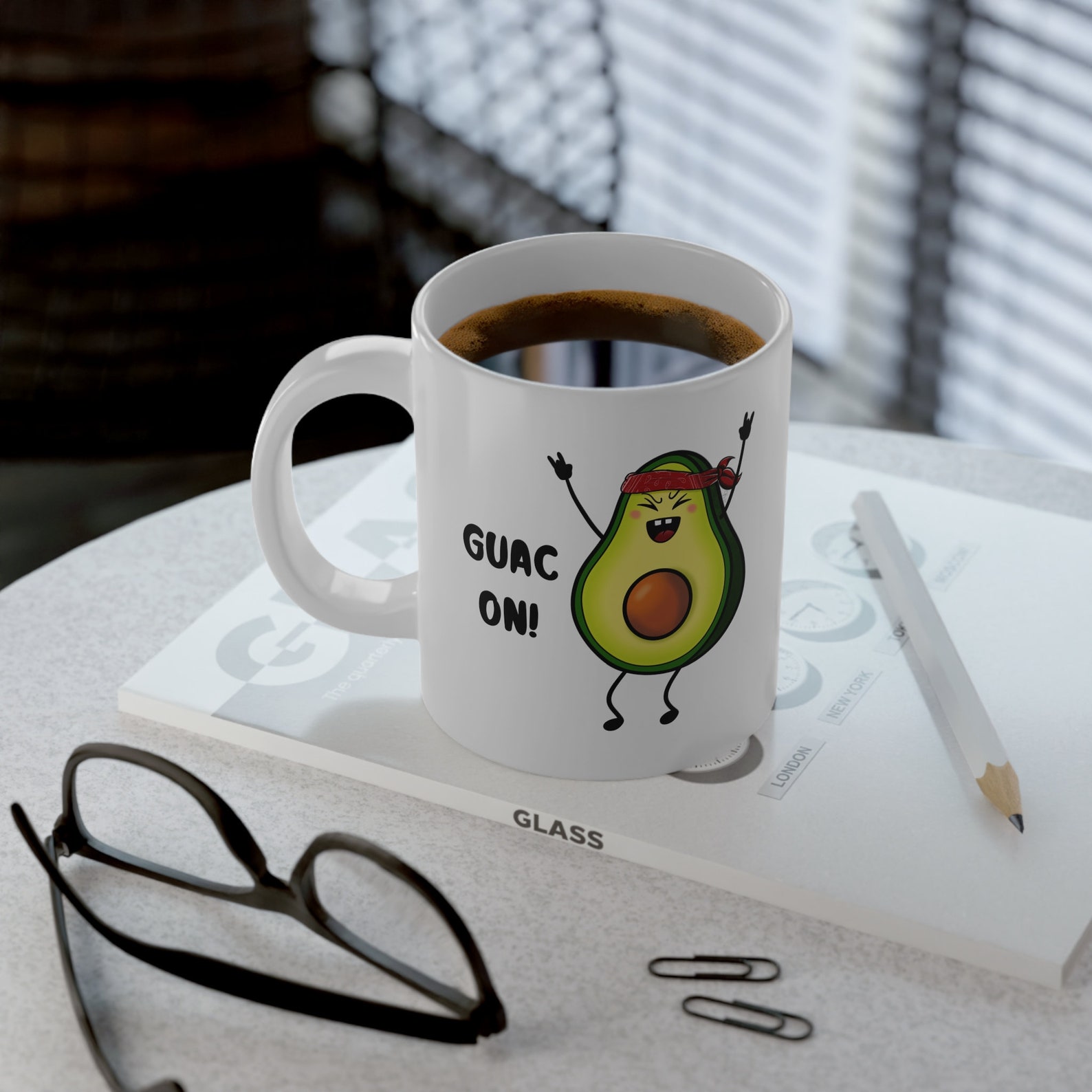 Guac On, Avocado Mug, Pun Mug, Food Pun, Fruit Puns, Avocado Lover ...