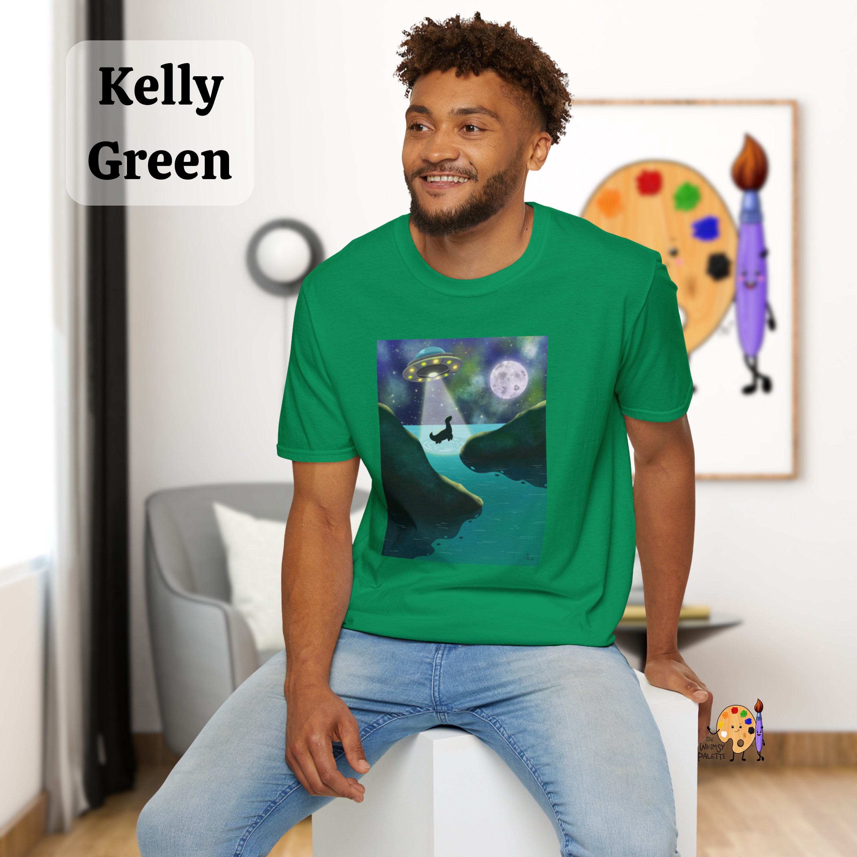 Nessie Goes Home, Graphic Shirts, Cryptid, Loch Ness, Alien Abduction ...