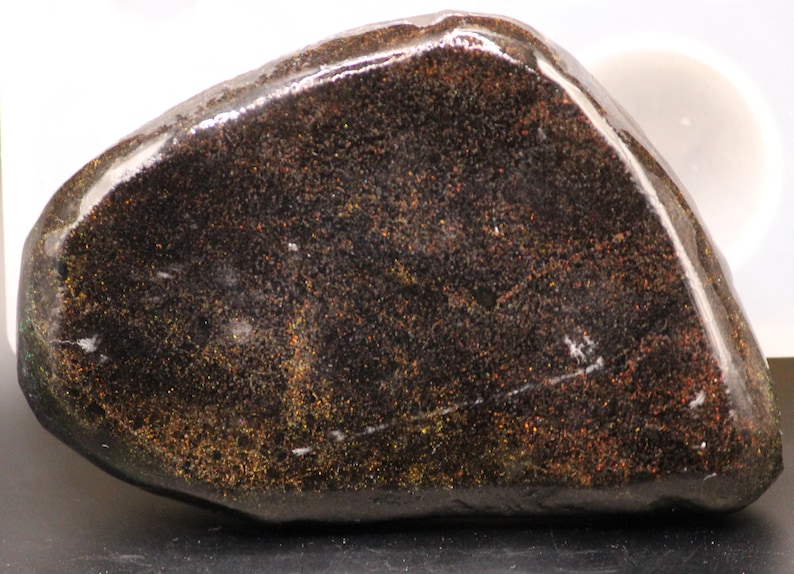 243ct Opal Matrix Concrete Australian Andamooka Purple Green Red Gem - Etsy